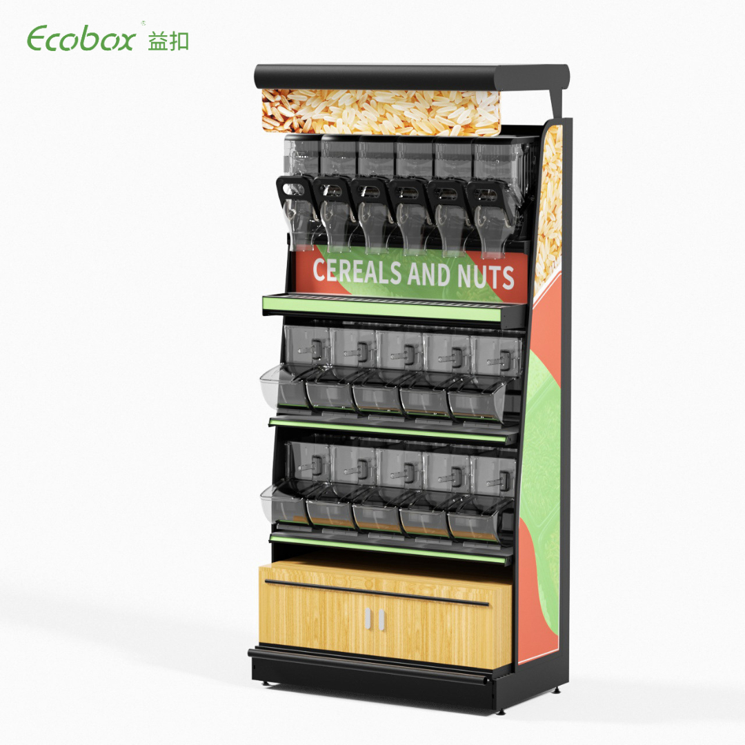 EK-026-8 Bulk food display shelf - Buy supermarket rack Product on Ecobox